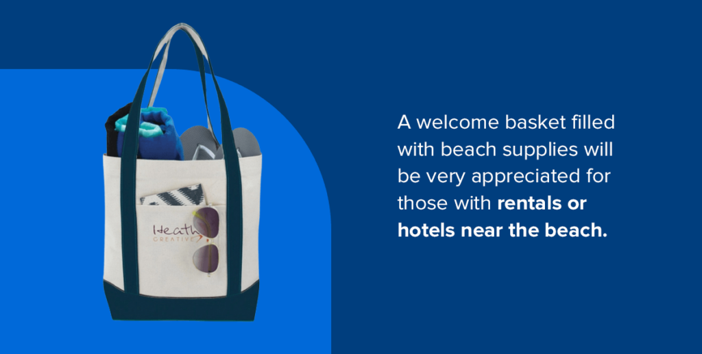 Welcome Basket Ideas for Hotels and Rentals - ePromos Education Center