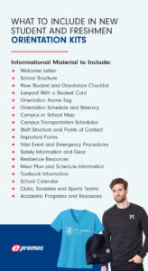 New Student/Freshmen Orientation Kits: What to Include