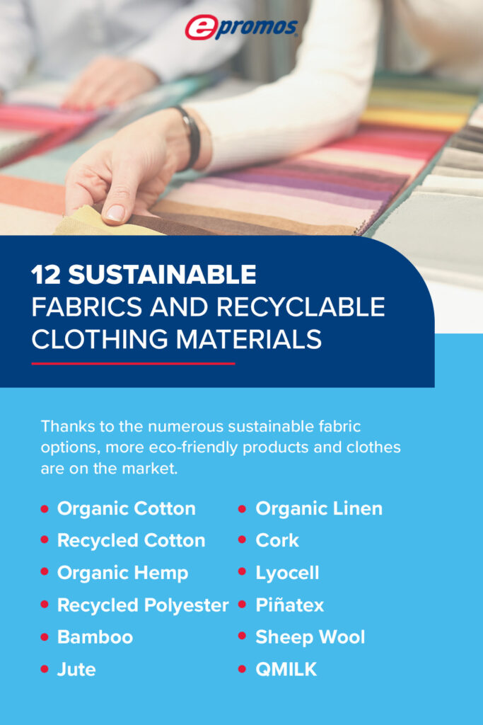 Sustainable Fabrics for Eco-Friendly Promotional Items